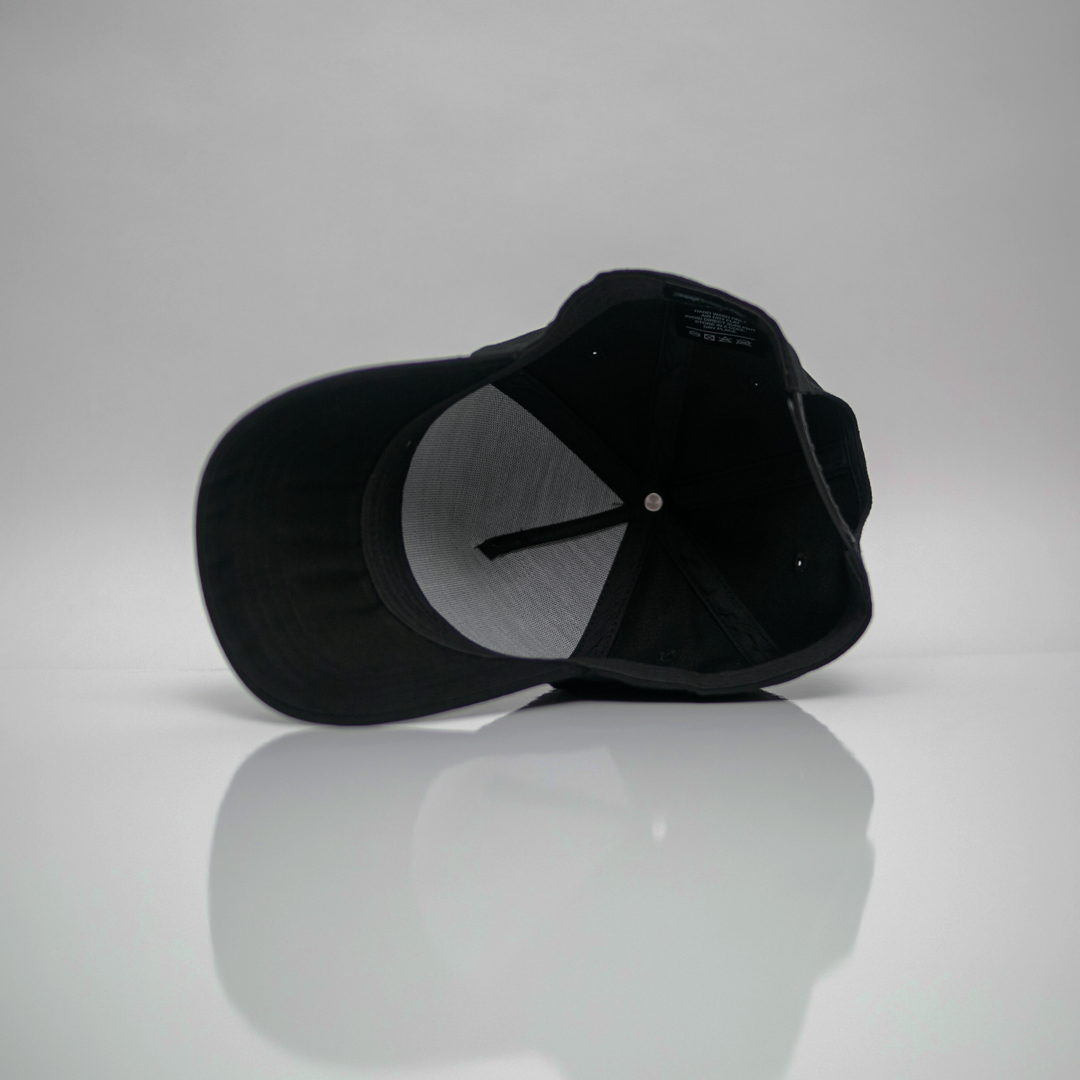 KA OG FRAME CAP BLACK ON BLACK – KHROME